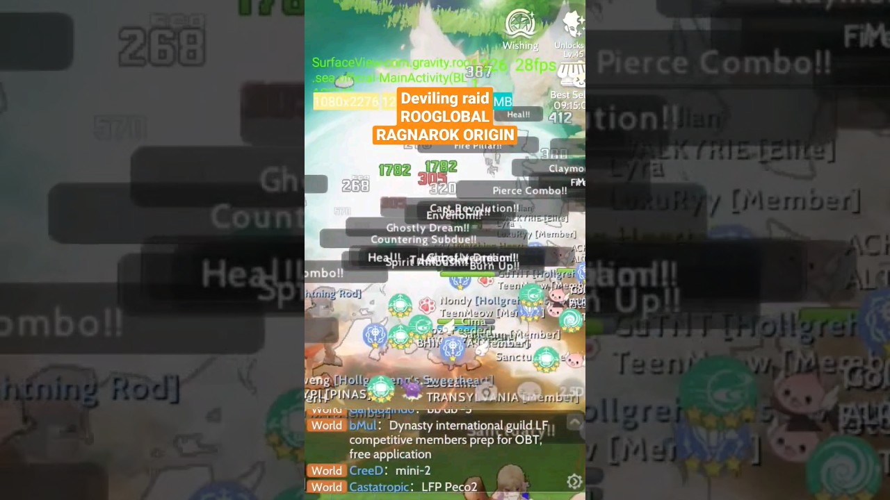 deviling raid rooglobal Ragnarok Origin thief assassin gameplay #roo ...